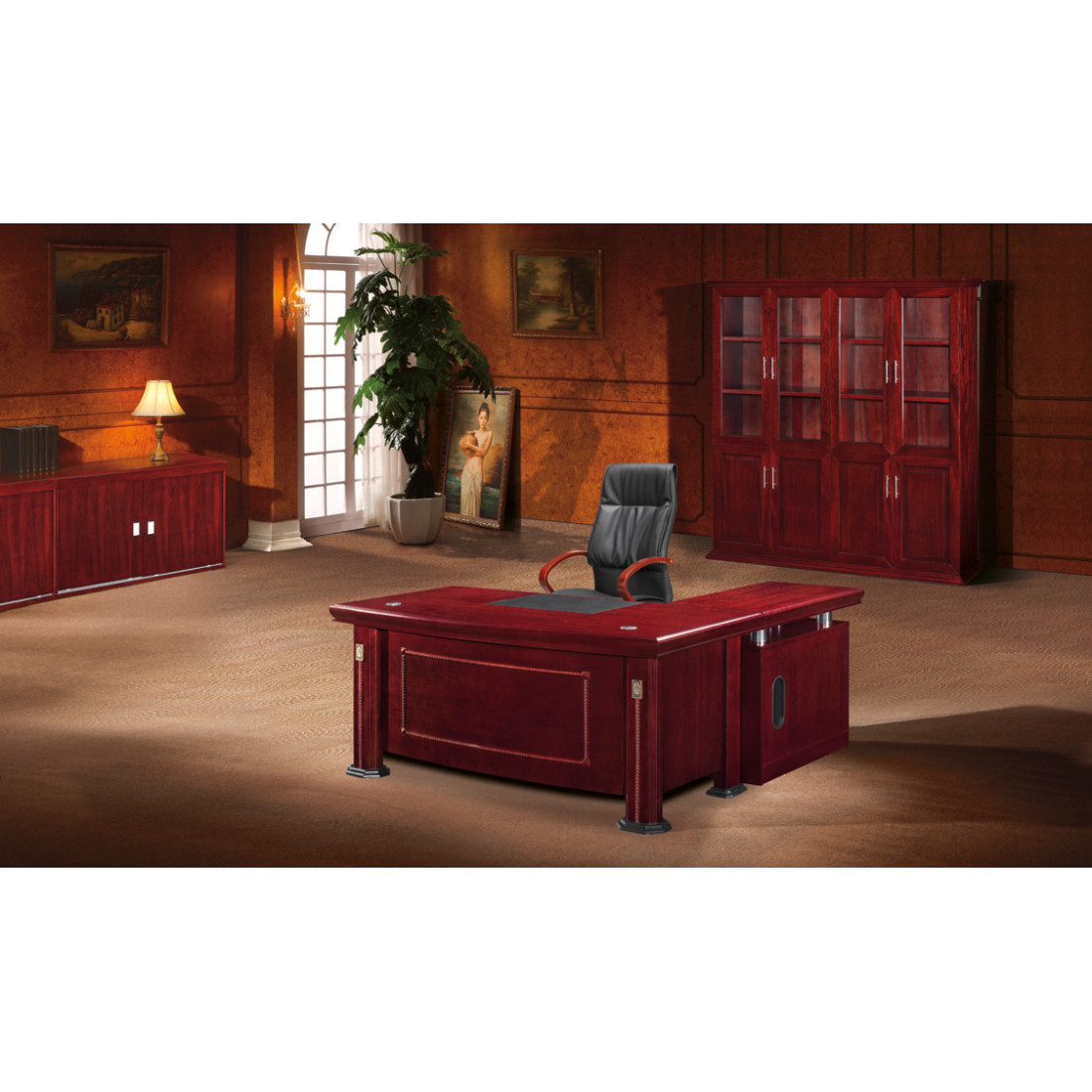 FURNI BOSS | Office Desk | Luxury Executive Desk - Prism
