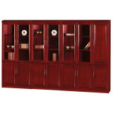 FURNI BOSS | Office Wall Unit - Glass Display Cabinet - Executive Book ...